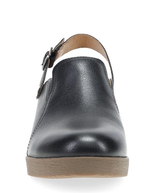 Dansko Sheridan Waterproof Slingback Platform Wedge Clog in White | Lyst