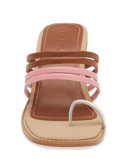 Shekudo Bondi Toe Loop Sandal in Pink | Lyst