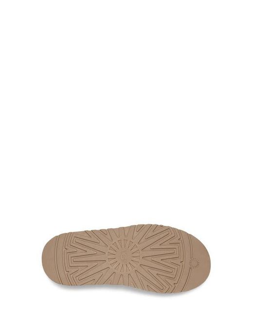 UGG Bea Genuine Shearling Lined Platform Mary Jane in Natural | Lyst