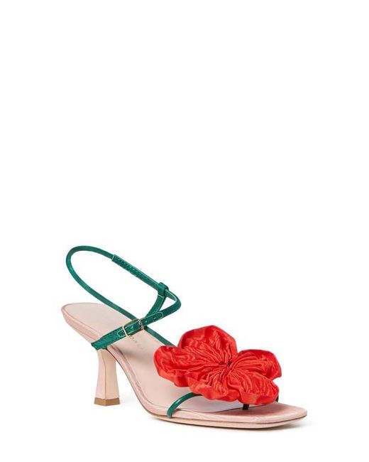 Loeffler Randall Frank Slingback Sandal in Red | Lyst