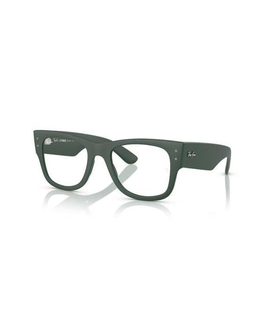 Ray-Ban Mega Wayfarer Liteforce 50Mm Rectangular Optical Glasses in ...