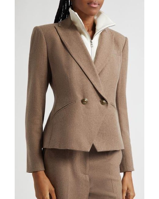 Veronica Beard Rickie Crop Dickey Jacket in Brown | Lyst