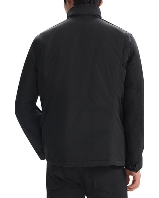 Theory Nylon Field Jacket in Black for Men | Lyst