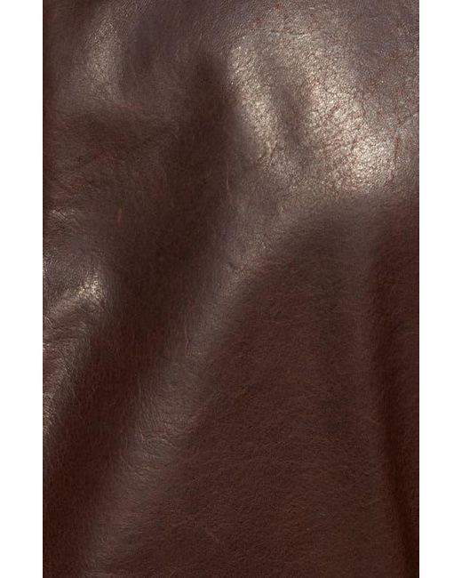Schott Nyc Café Racer Unlined Cowhide Leather Jacket in Brown for Men ...