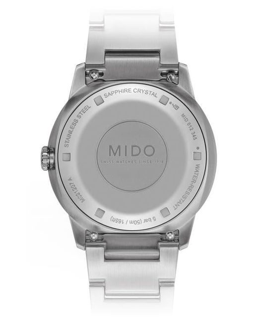MIDO Commander Automatic Bracelet Watch, 35Mm in Gray for Men | Lyst