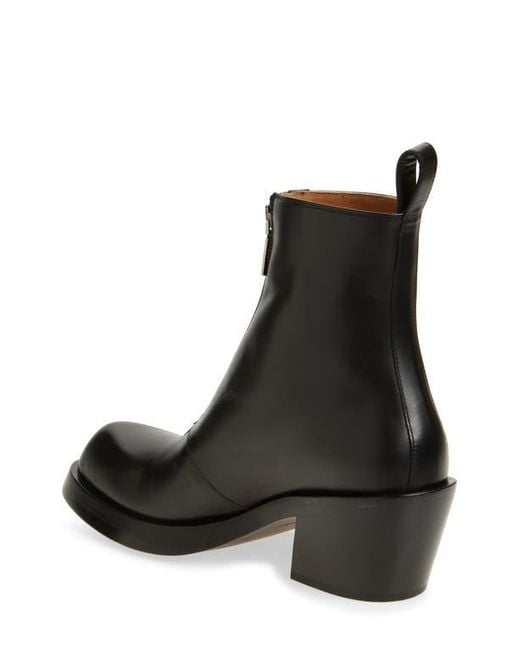 McQueen Sparrow Cuban Heel Boot in Black for Men | Lyst
