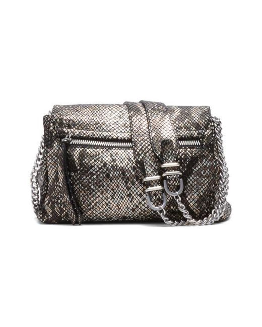 Rag & Bone Small Chelsea Flap Snake Embossed Leather Convertible ...