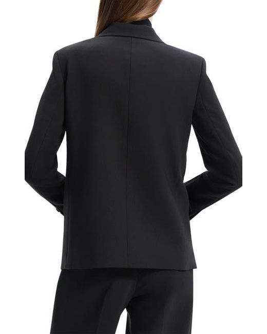 Theory Three Button Jacket in Black | Lyst