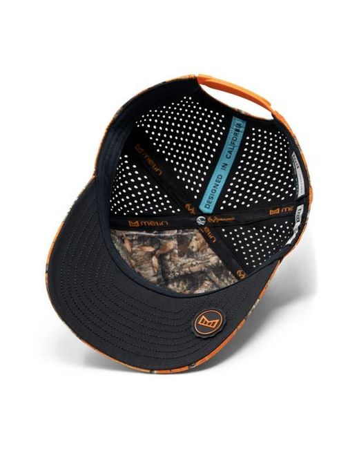 Melin X Realtree Performance Snapback Hat in Orange for Men | Lyst