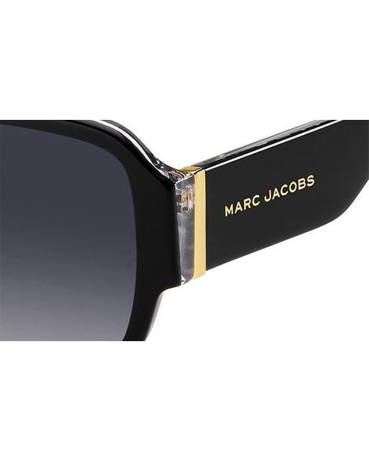 Marc Jacobs 58mm Flat Top Sunglasses In Blue Lyst