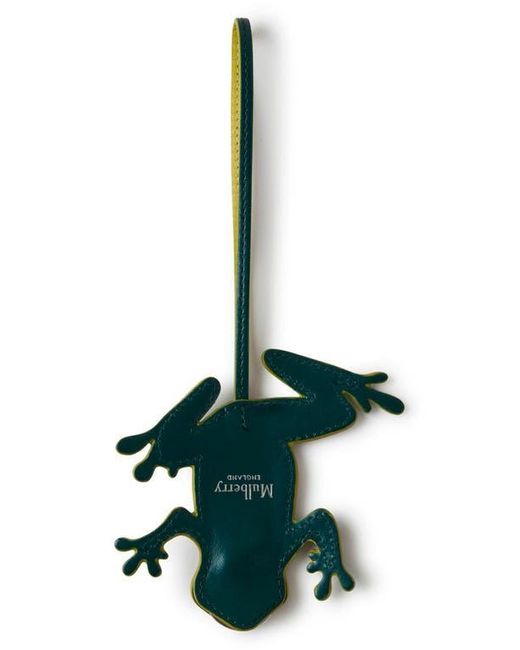 Mulberry Leather Frog Key Ring in Green | Lyst