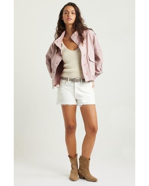 Treasure & Bond Blouson Twill Utility Jacket | Lyst