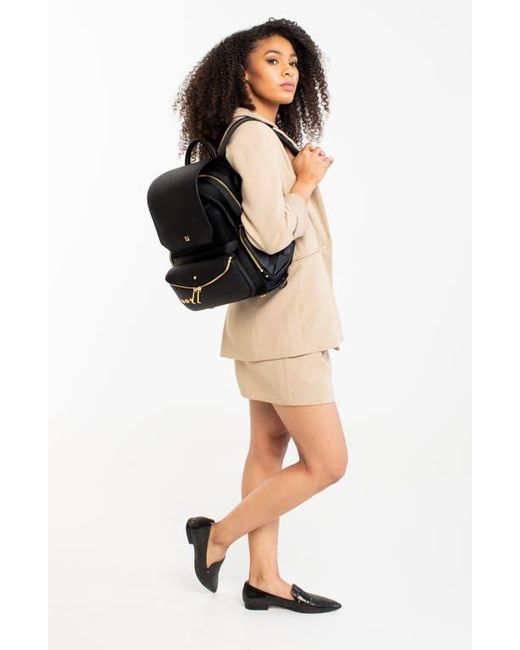 Lux and Nyx Zoe 15-Inch Laptop Backpack With Detachable Clutch in Black ...