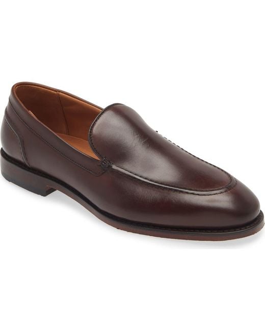 Allen Edmonds Randolph Venetian Loafer in Brown for Men | Lyst