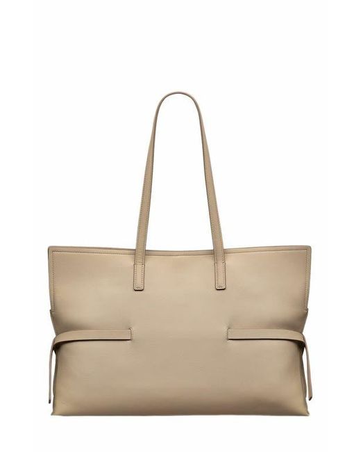 Radley Fleet Street Open Top Tote Bag in Natural | Lyst