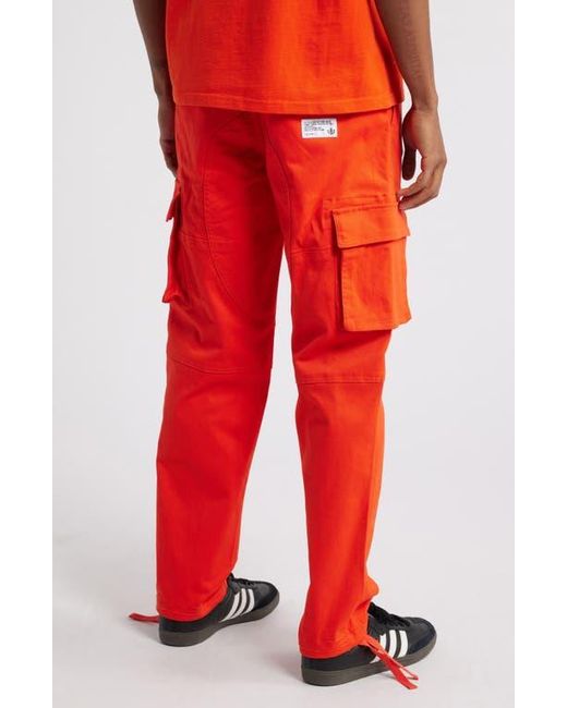 ICECREAM Runner Cotton Cargo Pants in Red for Men | Lyst