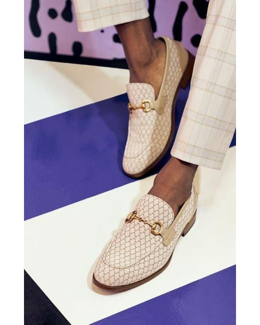 Stacy Adams Brinkley Moc Toe Loafer in Natural for Men | Lyst