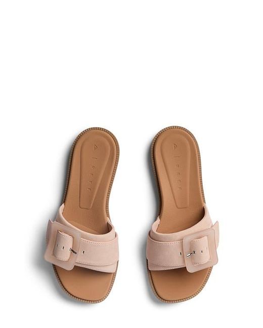 Reef Cushion Sunny Buckle Slide Sandal in Brown | Lyst