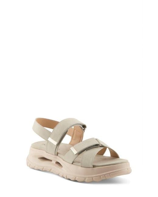 Flexus by Spring Step Firebird Platform Sandal in Natural | Lyst