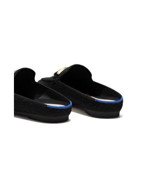 Rothy's Double Bit Bouclé Loafer Mule in Black | Lyst