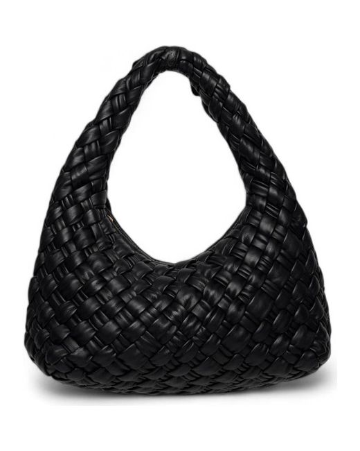 Walter Baker Indie Hobo Woven Bag in Black | Lyst