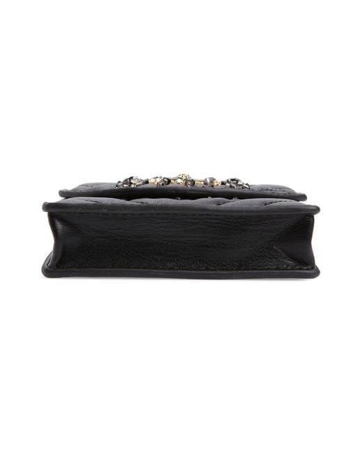 Kurt Geiger Micro Kensington Eye Quilted Leather Crossbody Bag in Black ... Kurt Geiger Micro Kensington Eye Quilted Leather Crossbody Bag in Black ...
