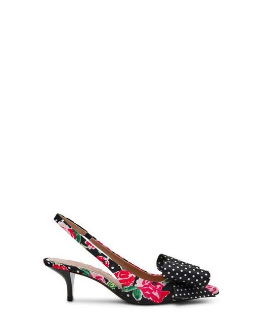 Betsey Johnson Claira Pointed Toe Slingback Pump | Lyst