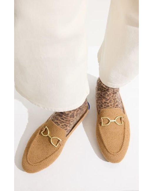 Rothy's Double Bit Bouclé Loafer Mule in Natural | Lyst