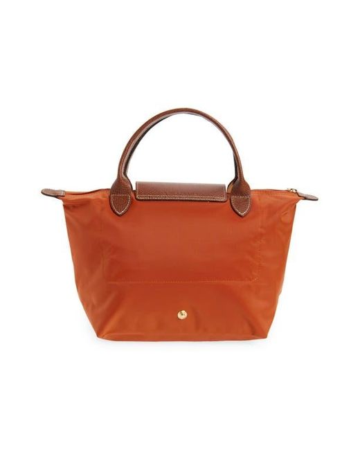 Longchamp Small Le Pliage Original Top Handle Bag in Red | Lyst