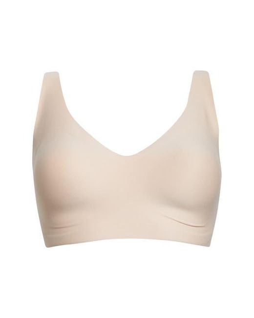 Chantelle Softstretch Power V-Neck Wireless Bra in Natural | Lyst