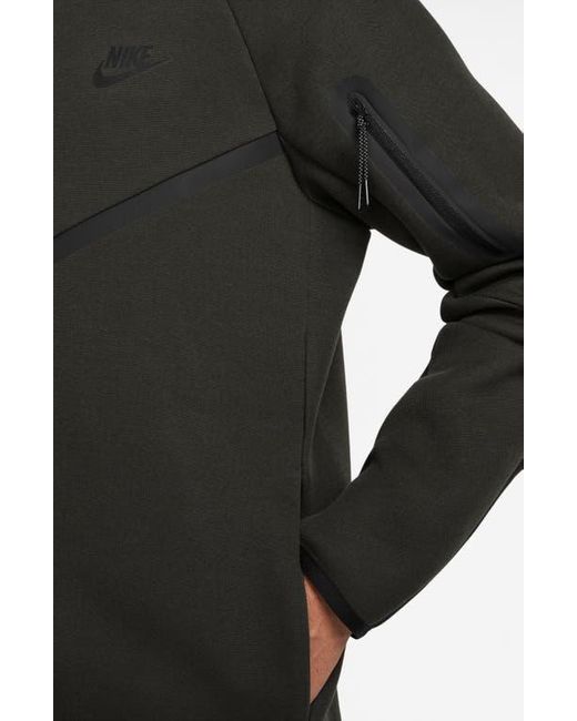 Nike Tech Windrunner Zip Hoodie in Black for Men | Lyst