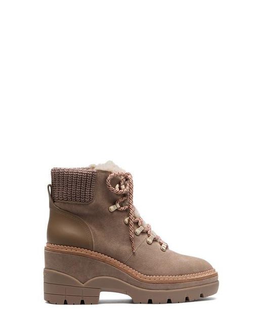 Kate Spade Willow Wedge Hike Bootie in Brown | Lyst