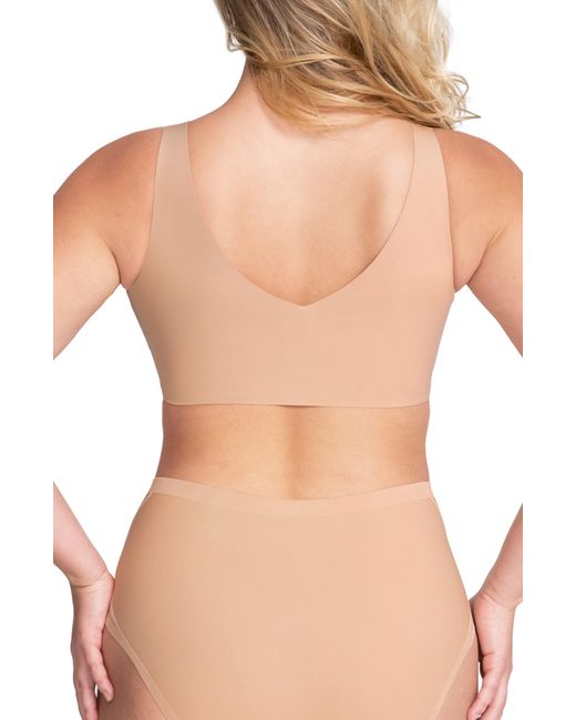 Honeylove V Neck Bra In Natural Lyst