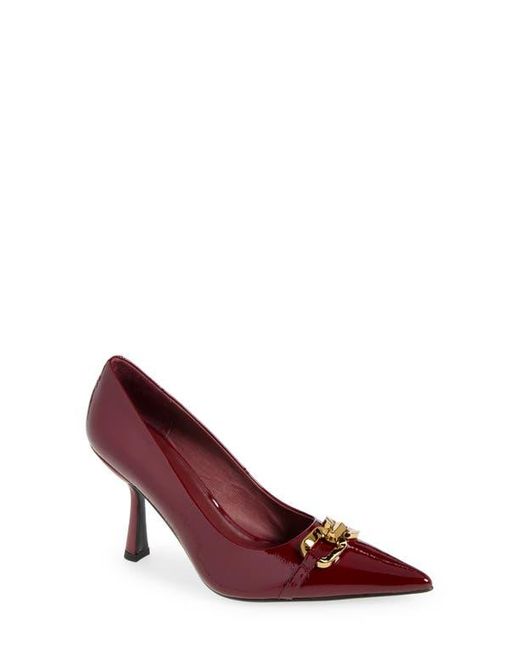Jeffrey Campbell Authority Pointed Toe Pump in Red | Lyst