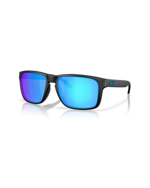 Oakley 61Mm Rectangular Sunglasses in Blue for Men | Lyst