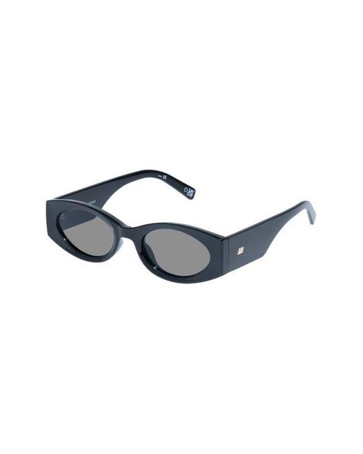 Le Specs Mermaiden 52Mm Rectangular Sunglasses in Blue | Lyst