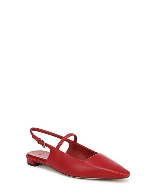 Vince Allie Slingback Pump in Red | Lyst