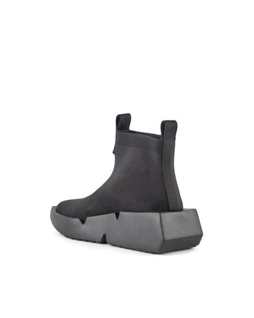 United Nude Mega Sock Platform Bootie in Black | Lyst