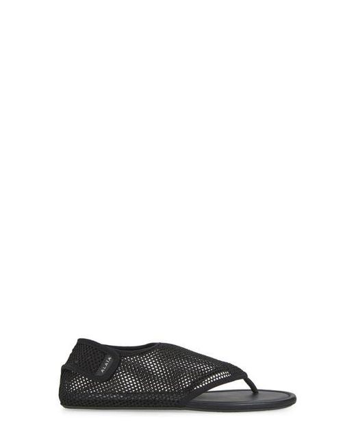 Alaïa Mesh Sandal in Black | Lyst