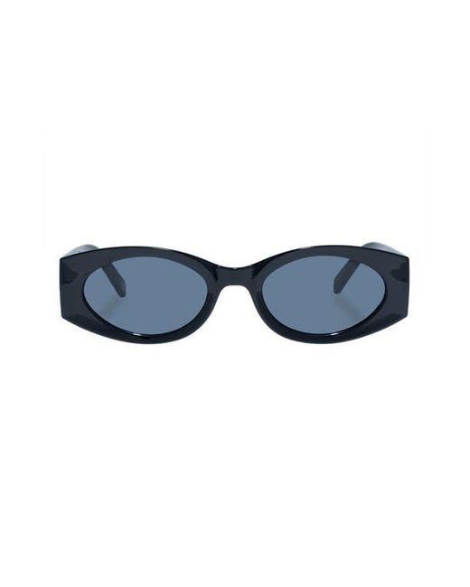 Le Specs Mermaiden 52Mm Rectangular Sunglasses in Blue | Lyst