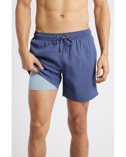 Chubbies The Sketches 5.5-Inch Ribbed Swim Trunks in Blue for Men | Lyst