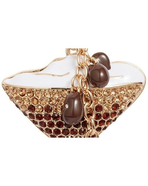 Chelsea28 Espresso Martini Bag Charm in Metallic | Lyst