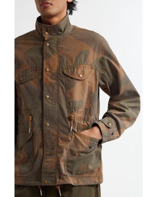 Ralph Lauren Riley Camo Utility Jacket in Brown for Men | Lyst