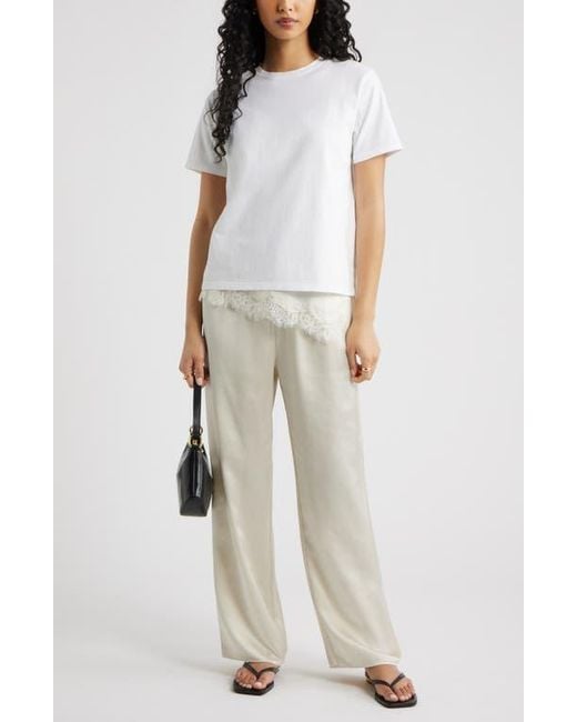 Open Edit Boyfriend T-Shirt in White | Lyst