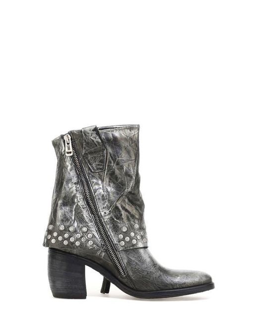 A.s.98 Rayne Foldover Shaft Boot in Gray | Lyst