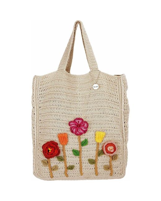 The Sak Lanie Market Tote Hand Crochet Bag | Lyst