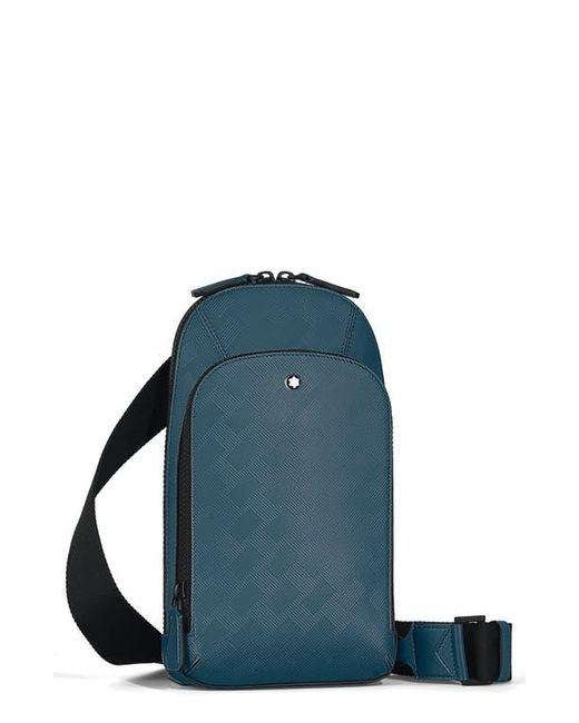 Montblanc Extreme 3.0 Leather Sling Bag in Blue | Lyst