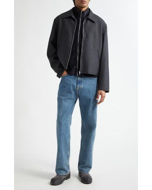 Our Legacy Boxy Mini Wool Jacket in Black for Men | Lyst