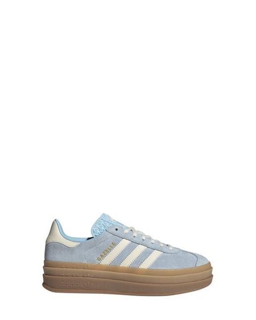 adidas Gazelle Bold Platform Sneaker in Blue | Lyst