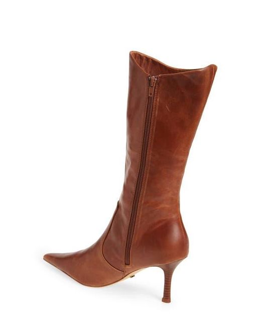 Tony Bianco Sheba Pointed Toe Boot in Brown | Lyst
